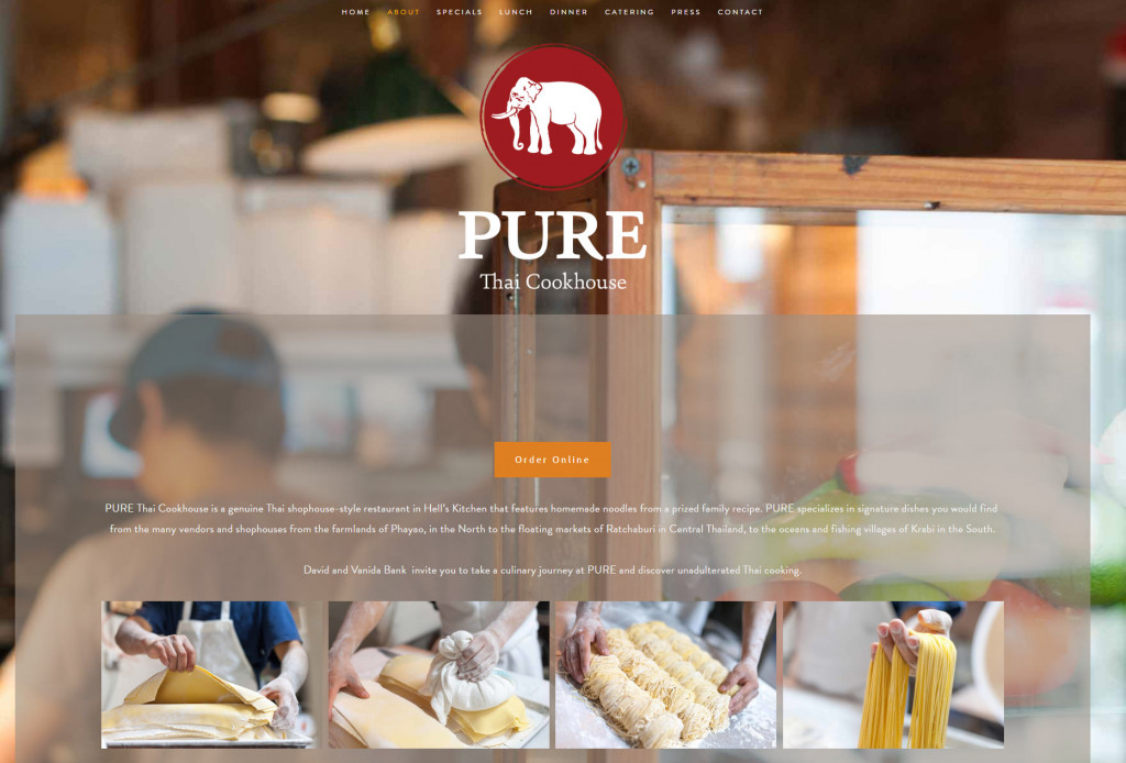 20+ Best One Page Restaurant Websites (2024) | UpMenu