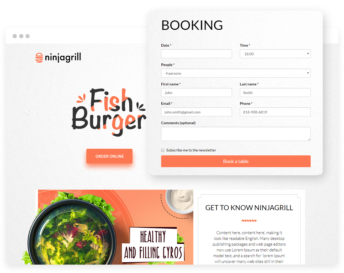 Bookatable Alternative - Online Bookings System | UpMenu