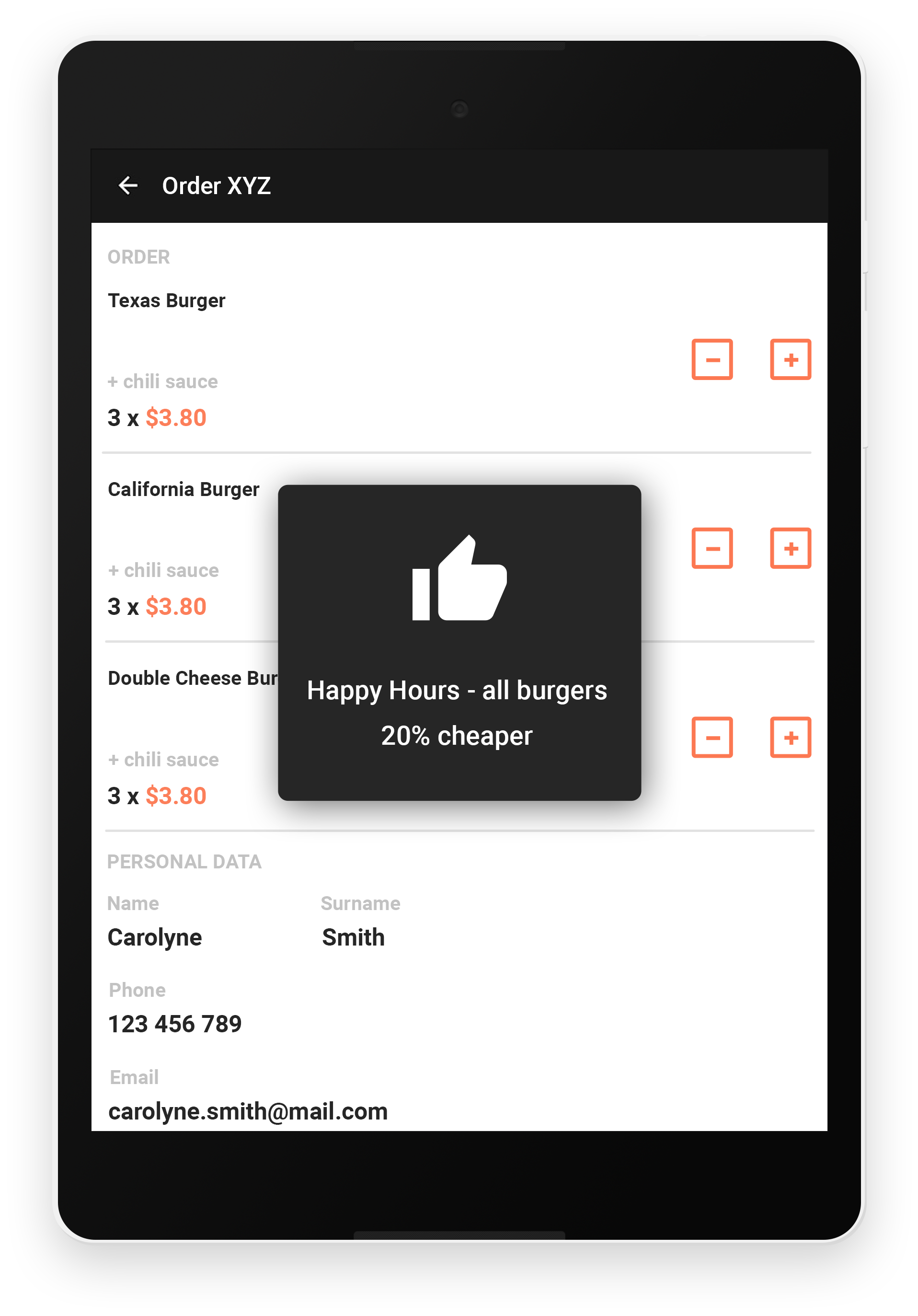 Tablet Ordering and Management System for Restaurants by UpMenu | UpMenu