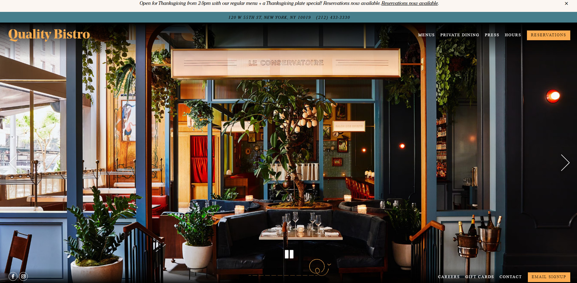 35 Best Restaurant Websites (Design Examples for 2024) | UpMenu