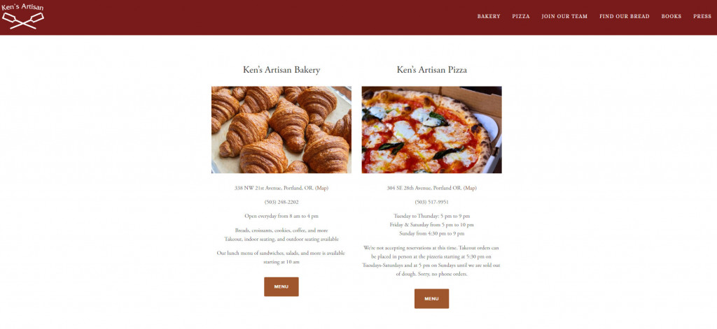 20+ Best Bakery Websites & Designs (2024) | UpMenu