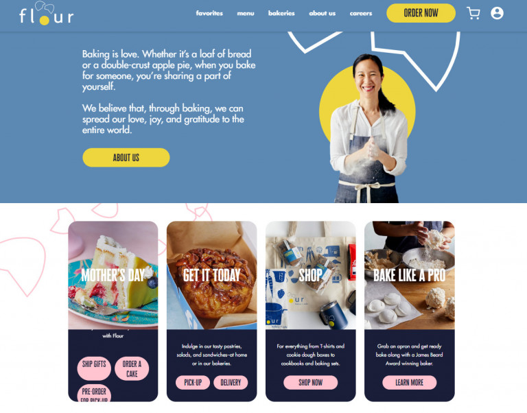 20+ Best Bakery Websites & Designs (2024) | UpMenu