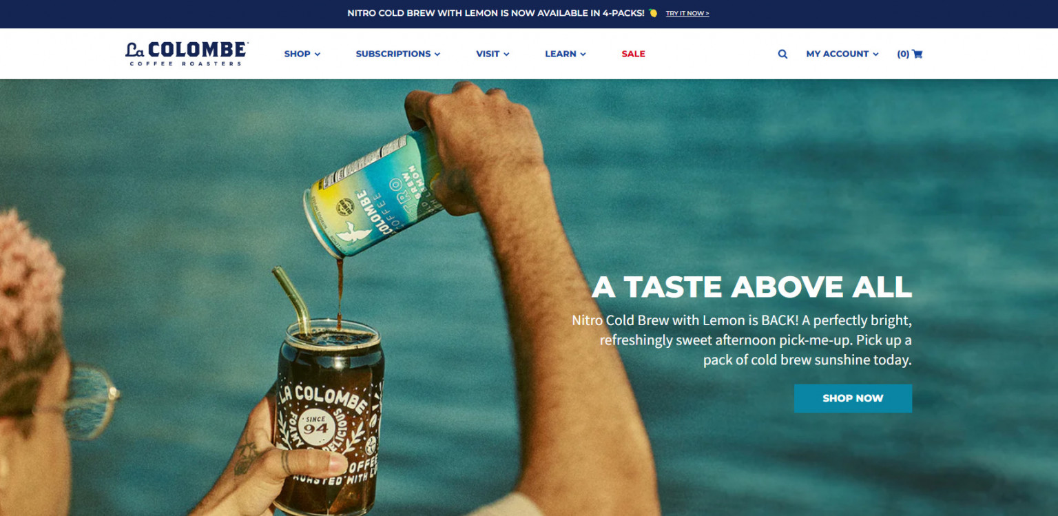 20+ Best Cafe & Coffee Shop Websites Designs (2025) | UpMenu