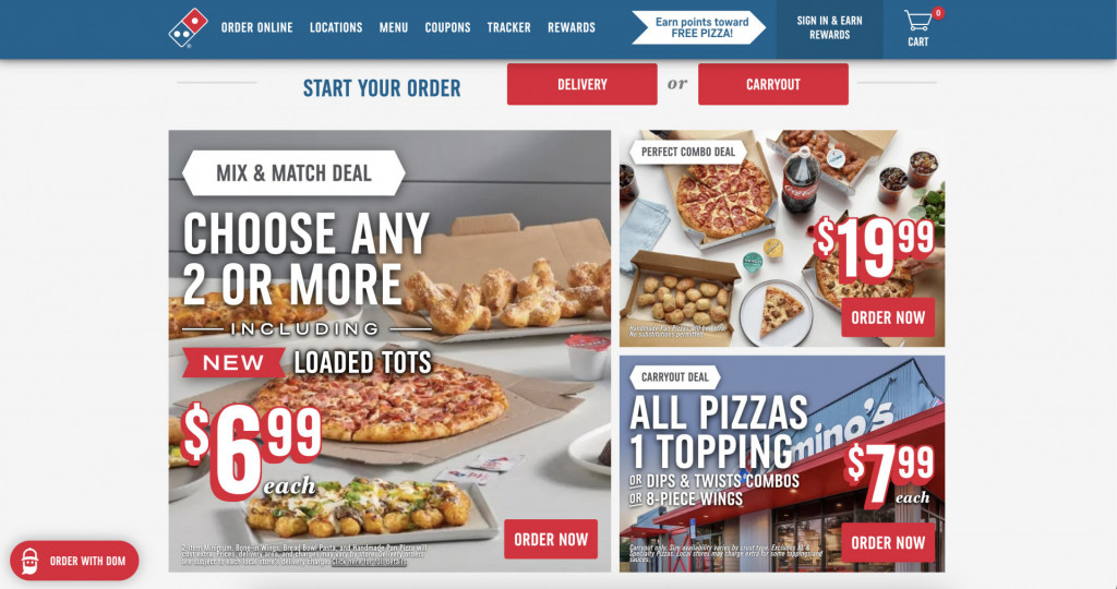 20+ Best Pizza Websites & Designs (2024) | UpMenu
