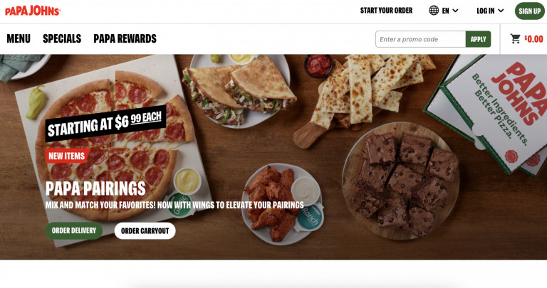 20+ Best Pizza Websites & Designs (2024) | UpMenu