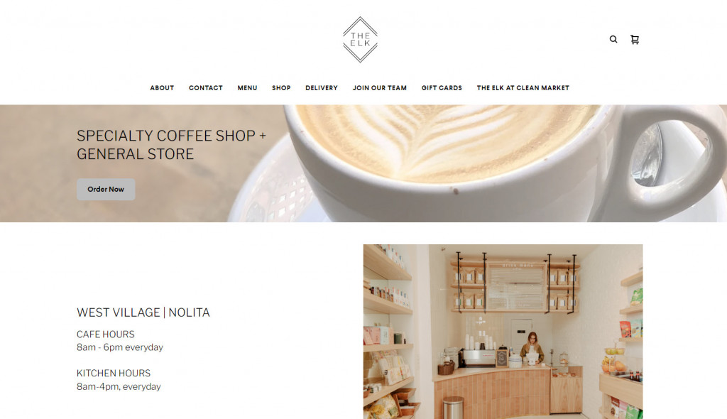 20+ Best Cafe & Coffee Shop Websites Designs (2024) | UpMenu