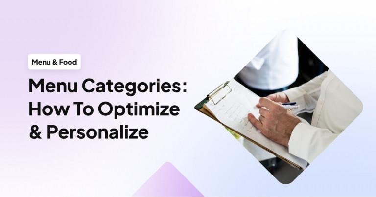 Menu Categories: How To Optimize & Personalize Them | UpMenu