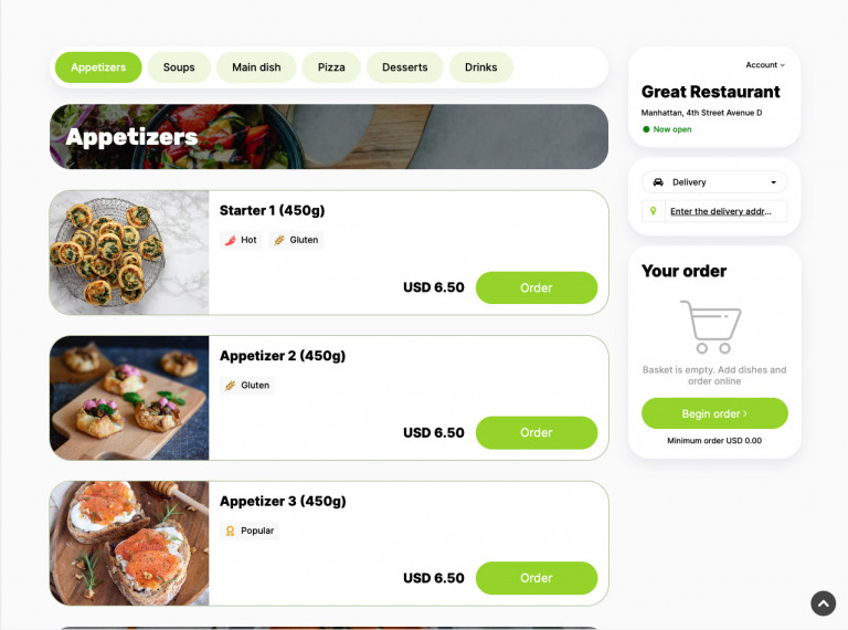Menu Categories: How To Optimize & Personalize Them | UpMenu