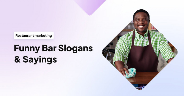 100+ Funny Bar Slogans & Sayings (How to Choose One) | UpMenu