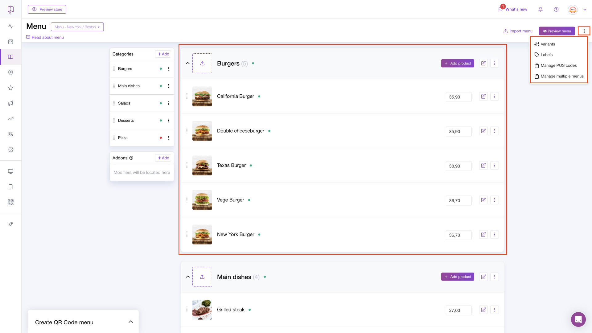 What's New at UpMenu (November 2023) | UpMenu