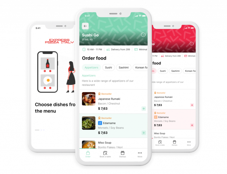 Restaurant Menu App