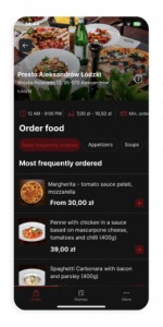 Restaurant Menu App