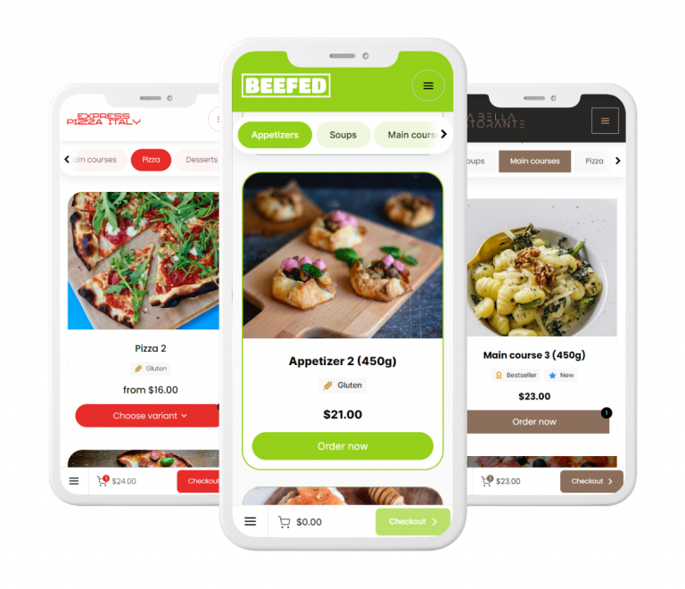 Digital Restaurant Menu | UpMenu