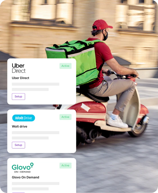 Dispatch Delivery: Enable deliveries without own drivers | UpMenu