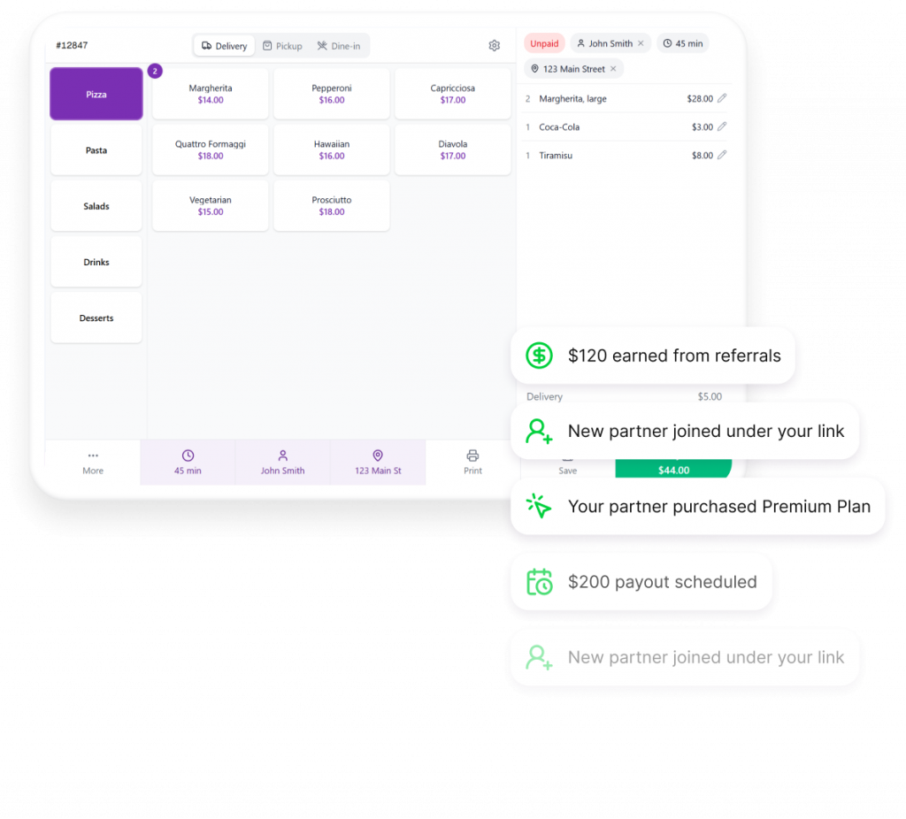White Label POS System for Resellers | UpMenu