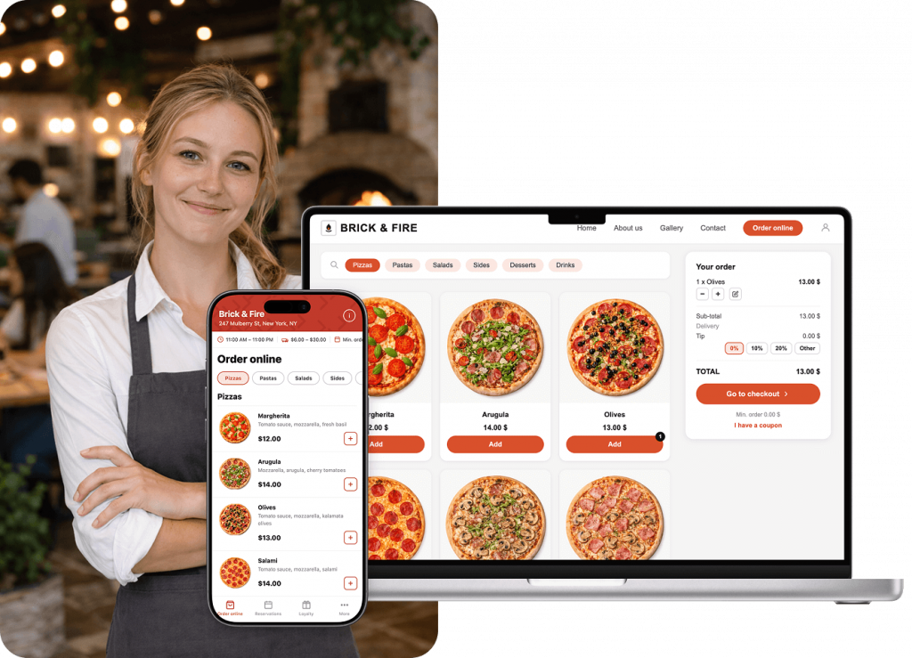 Online Ordering System for Restaurants | UpMenu